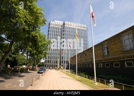 Enfield civic centre and municipal buildings Stock Photo - Alamy