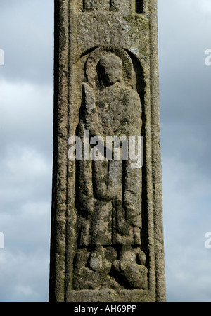 Bewcastle Cross , West side , late 7th . Century . Church of Saint ...