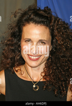 ANDIE MacDOWELL - US film actress Stock Photo - Alamy