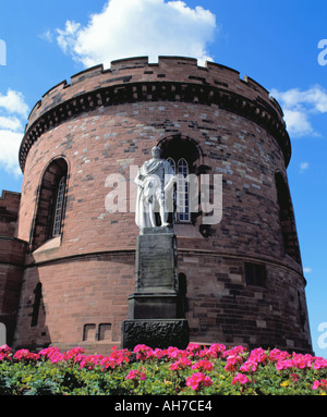 Statue of William Earl of Lonsdale in front of The Citadel, Carlisle ...