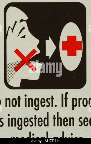 Caution keep away from children do not ingest if product is ingested ...