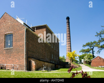 The pump house at Crofton Beam Engines, Kennet and Avon Canal Stock ...
