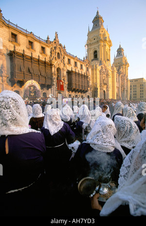Easter Sunday Lima Peru South America Stock Photo - Alamy