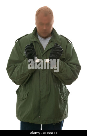 robber in stocking mask Stock Photo - Alamy