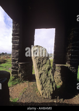 Somerset England Exmoor Caratacus Stone 6th Century erected by ...