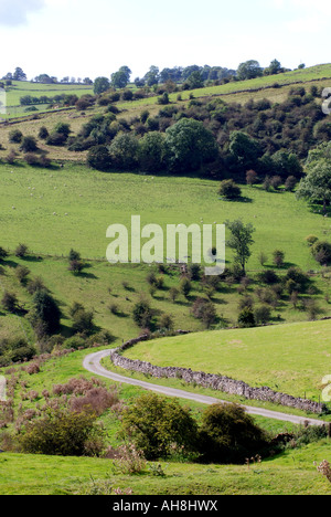 Manifold Valley near Grindon, Peak District, Staffordshire Stock Photo ...