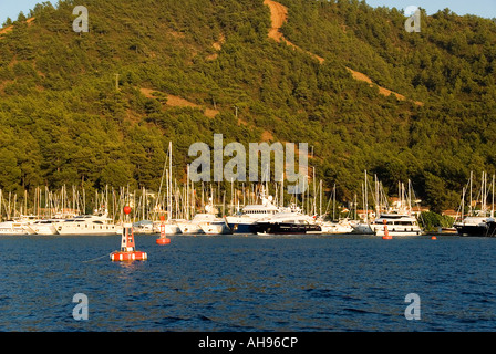 Port Gocek Marina, Gocek Fethiye Turkey Stock Photo: 13279304 - Alamy