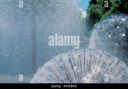 The Ferrier fountain Dandelion shaped fountains outside the ...