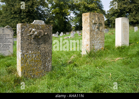 The graves of the Mitford sisters in church yard of St Mary s in the ...