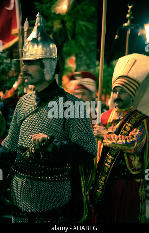 Turkey. Traditional Ottoman Marching band playing at a festival in ...