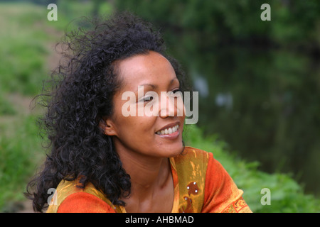 Beautiful suriname woman Stock Photo - Alamy