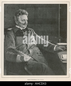Johan August Strindberg, 1849 - 1912. Swedish playwright, novelist ...