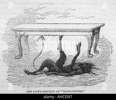 DEVIL LIFTING TABLE Stock Photo - Alamy