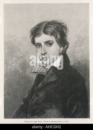 Leigh Hunt: English essayist, poet and writer,19 October 1784 – 28 ...