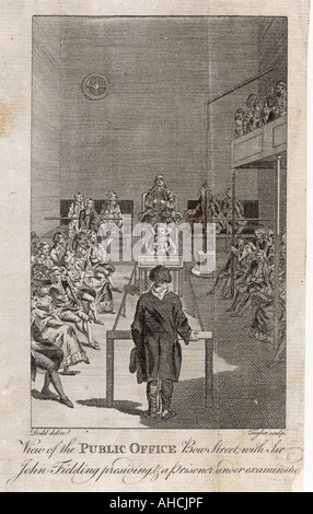 Sir John Fielding Stock Photo - Alamy