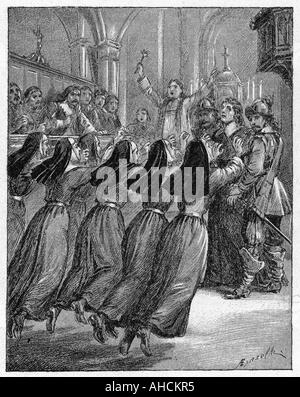Loudun - Possessed Nuns Stock Photo - Alamy