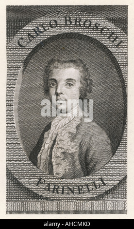 Farinelli, 1705-1782, Castrato Singer Stock Photo - Alamy
