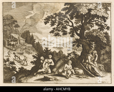 Ruth and Boaz - Old Testament Bible story Stock Photo - Alamy