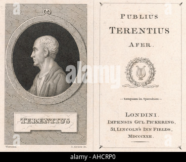 Terentius - Terence Stock Photo - Alamy