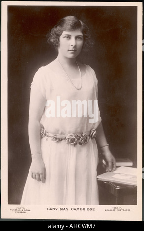 Princess May of Teck (Lady May Cambridge Stock Photo - Alamy