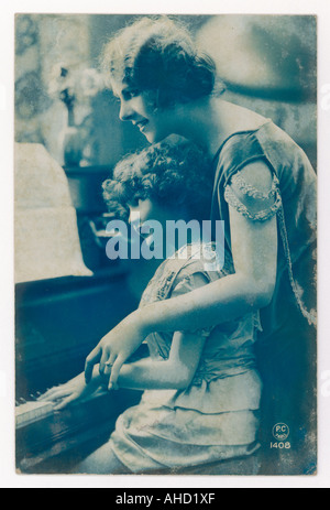THE PIANO LESSON Stock Photo - Alamy