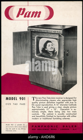 PAM TELEVISION SET Stock Photo - Alamy