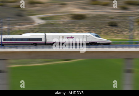 Ave Talgo. High speed train. Spain, renfe Stock Photo: 8251378 - Alamy