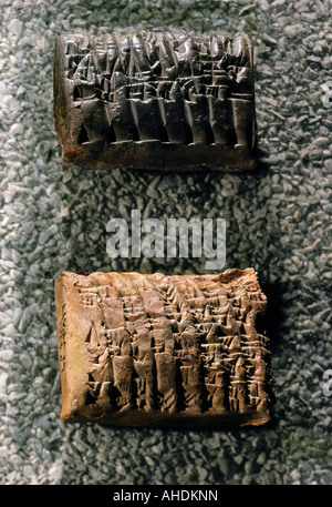 writing, script, cuneiform writing, Babylonian, clay tablet, document ...