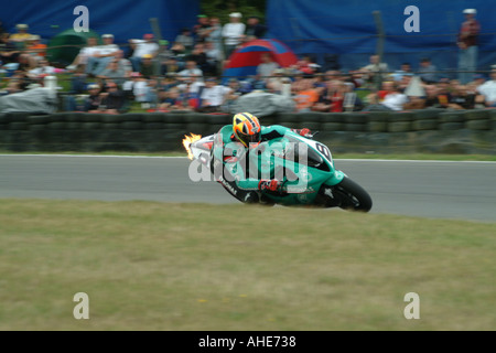 James Haydon on the Foggy Petronas FP 1 Superbike at Brands Hatch SBK ...