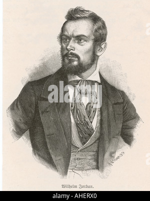 WILHELM JORDAN, WRITER Stock Photo - Alamy