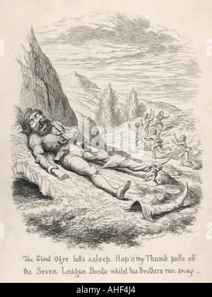 THE GIANT OGRE ASLEEP Stock Photo - Alamy