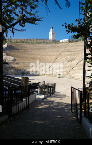 Antique Theatre of Carthage, Tunisia Stock Photo - Alamy