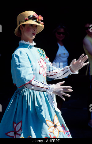 Pantomime Street Performer Strasbourg Alsace France Stock Photo - Alamy