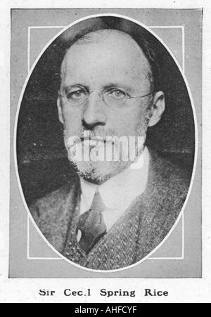 Sir Cecil Spring-Rice Stock Photo - Alamy