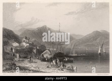 Ithaca Island in the Ionian Sea - belonging to Greece. Described ...