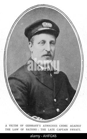 Captain Charles Fryatt Stock Photo - Alamy