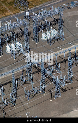 Electric substation - California USA Stock Photo - Alamy