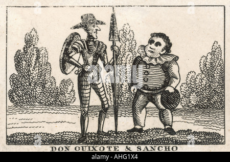 DON QUIXOTE & SANCHO Stock Photo - Alamy