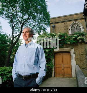 Nicky Gumbel, leader of Alpha course, preaching at Holy Trinity Church ...
