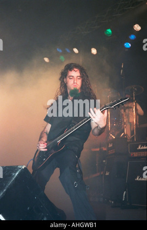 Israel, Tel Aviv, band during a Heavy Metal rock performance Stock ...