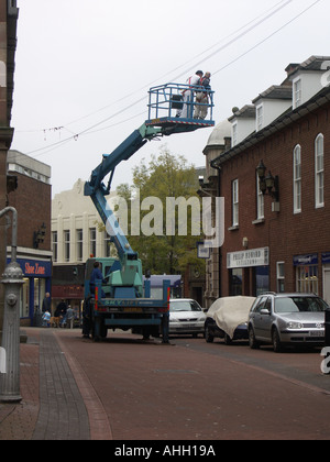 Access equipment for high working platform height safety at ...