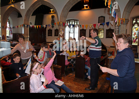 Revd Alan Bashforth animating workshops for children during Easter at ...