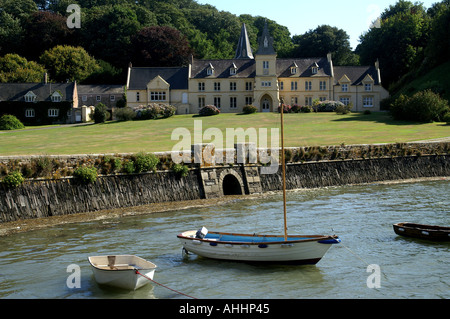Place House Cellars beach St Anthony in Roseland Cornwall Stock Photo ...