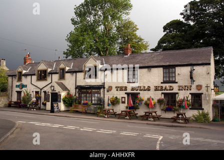 The Bull's Head public house, Foolow, Peak District National Park ...