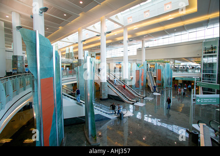 Terminal building at 'Ted Stevens Anchorage International Airport ...