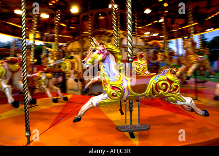 Traditional Funfair on the Glebe Bowness on Windermere Cumbria North ...