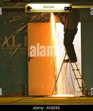 welding - Man at work Stock Photo - Alamy