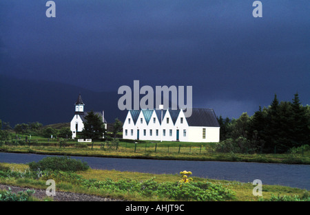 Thingvellir Iceland Site Of Althing 930 Ad Oldest Parliament In World ...