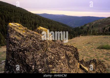Plaskett Ridge in the Mendocino National Forest, California, USA Stock ...