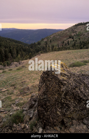 Plaskett Ridge in the Mendocino National Forest, California, USA Stock ...